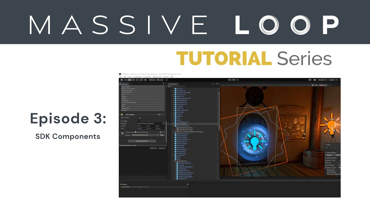 SDK Components | Massive Loop Tutorial Series | World Tutorial Ep. 3