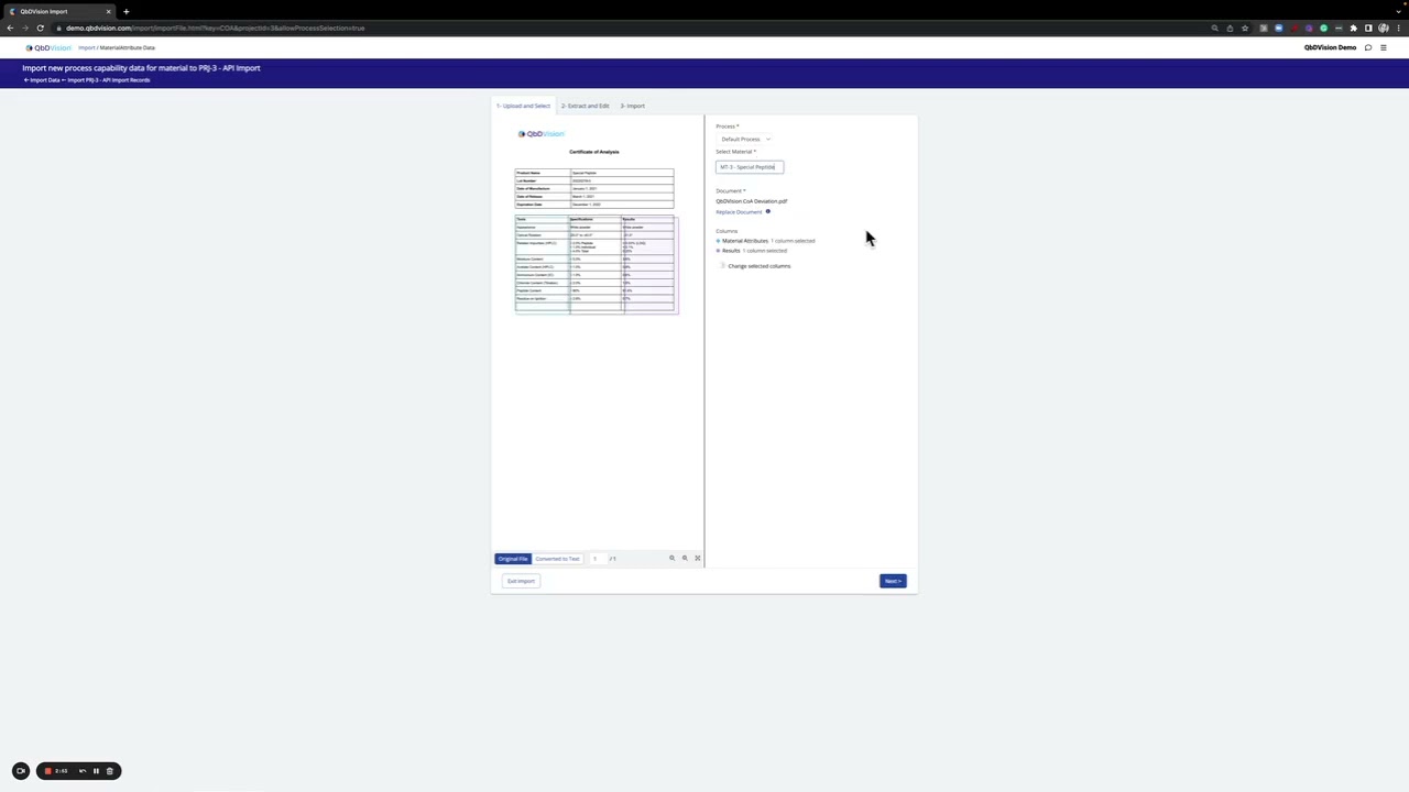 Tutorial: Importing A CoA