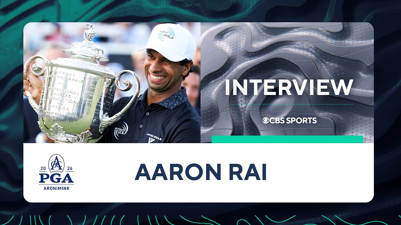 Aaron Rai breaks down AMAZING putt on 17th hole after winning the 2026 PGA Championship