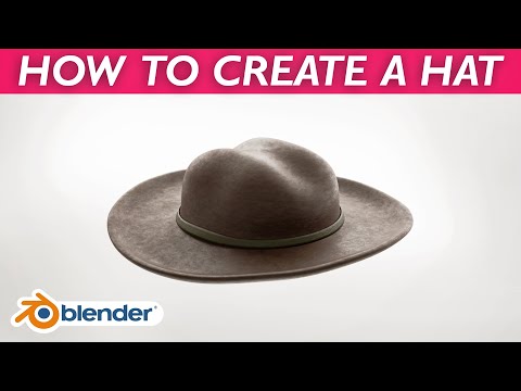 Modelling a REALISTIC HAT in under 5 Minutes! - Blender VFX Tutorial
