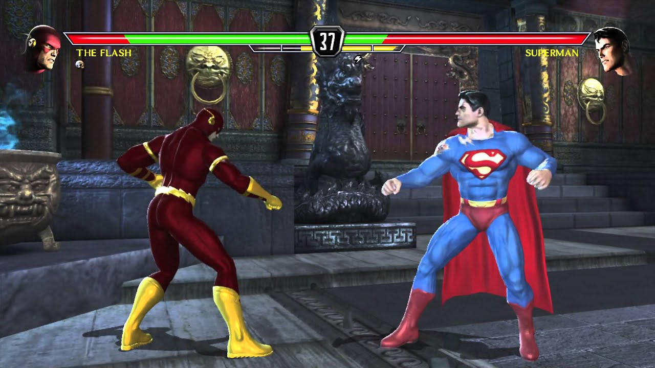 Mortal Kombat vs DC Universe - Arcade mode as The Flash