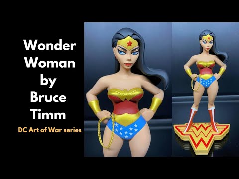 DC Art of War Wonder Woman by Bruce Timm review
