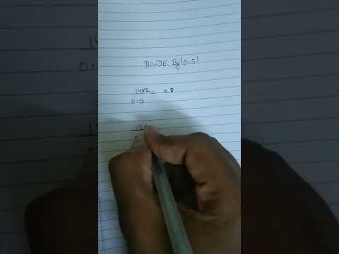 Divide by (0.5)#shorts