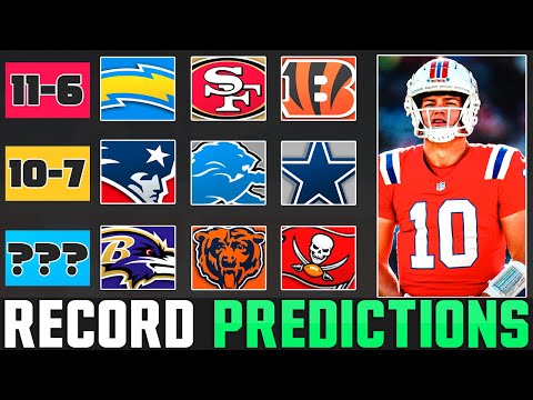 NFL Record Predictions after The 2025 Schedule Release (Every Team)