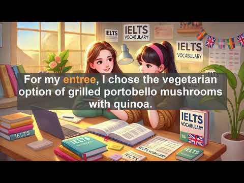 IELTS 9.0 Vocabulary Lesson: Entree - Meaning, Common errors, Synonyms and Antonyms