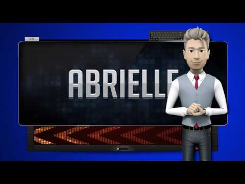 ABRIELLE - How to say it Backwards
