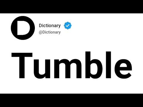 Tumble Meaning In English
