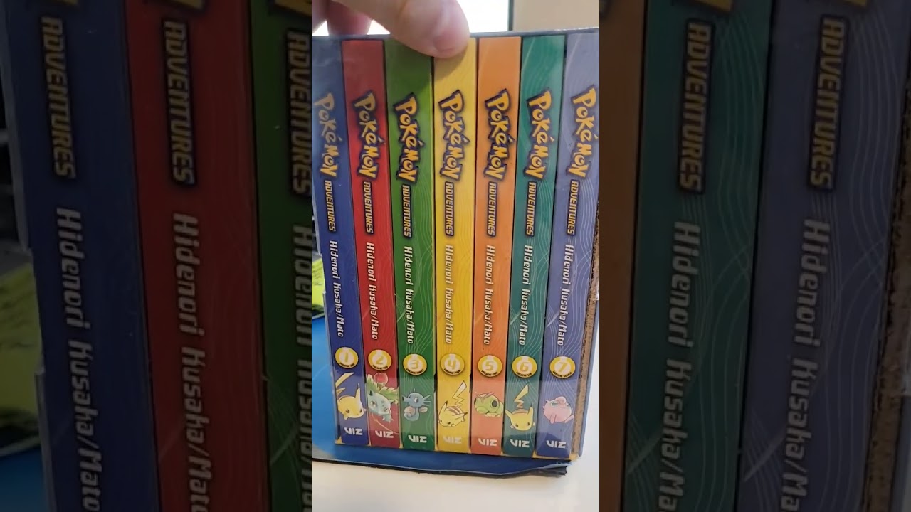 Pokemon Manga! first 7 volumes! have you read it? if yes, what do you think about it?