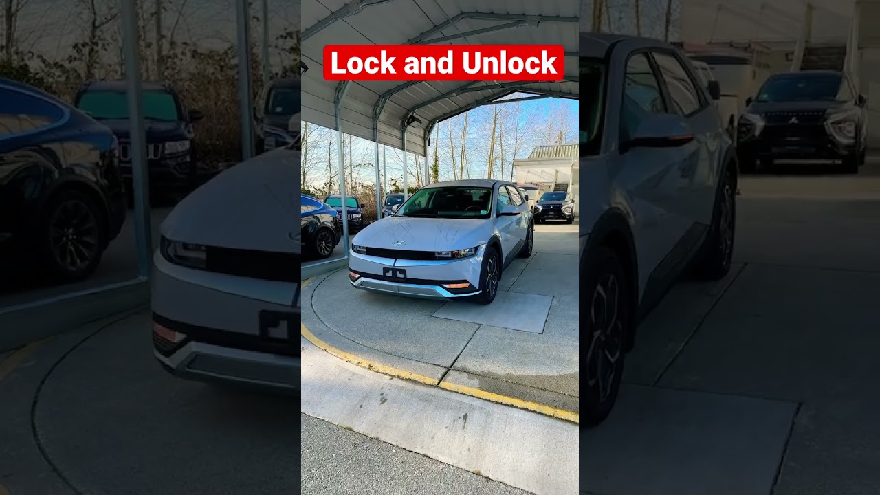 Lock and Unlock | IONIQ5 Preferred #shorts