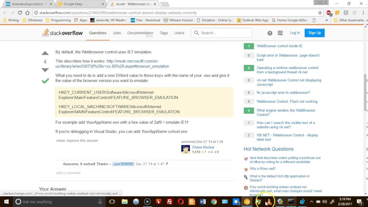 Building a Simple Web Browser in Sharpdevelop