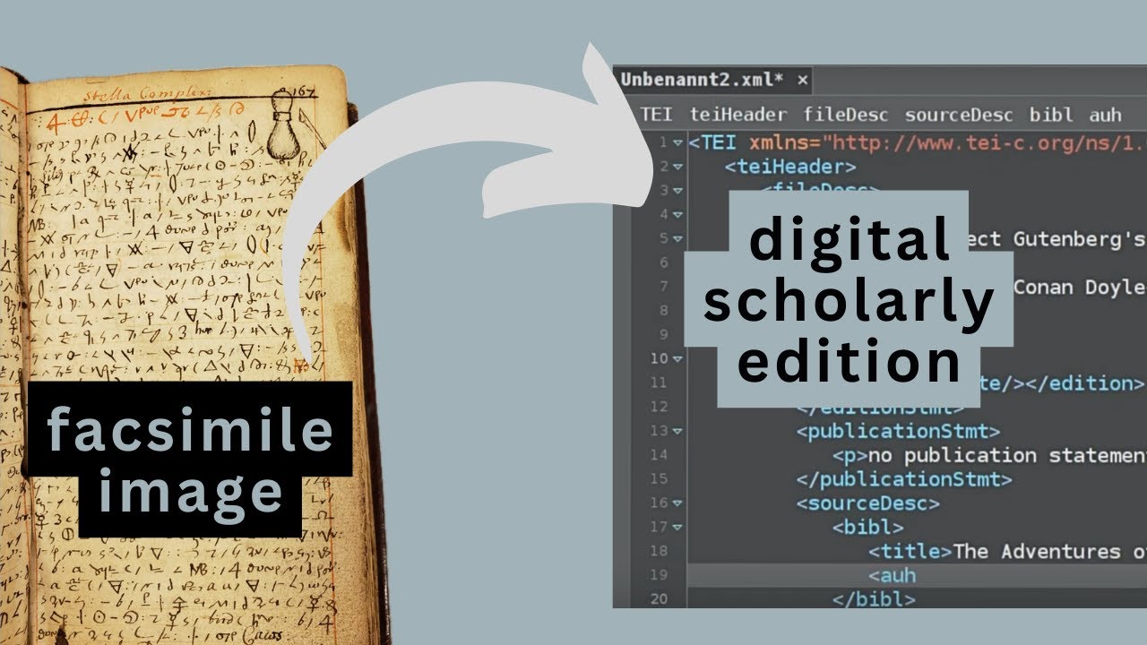[Advanced] How to use the TEI for digital scholarly editing (by Sarah Lang)