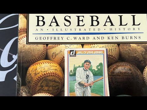 Vintage Baseball History cards and book - Christmas Gift Ideas