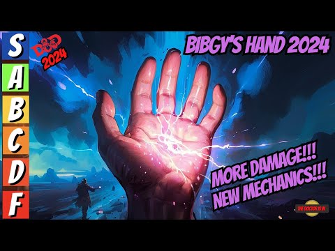 The 2024 DnD Spell Bigby's Hand Got Some Big Changes - How Will These Changes Affect You???