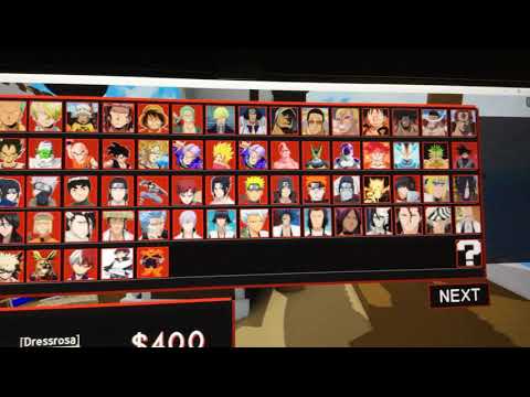 Aba glitched all Charakters That will came out