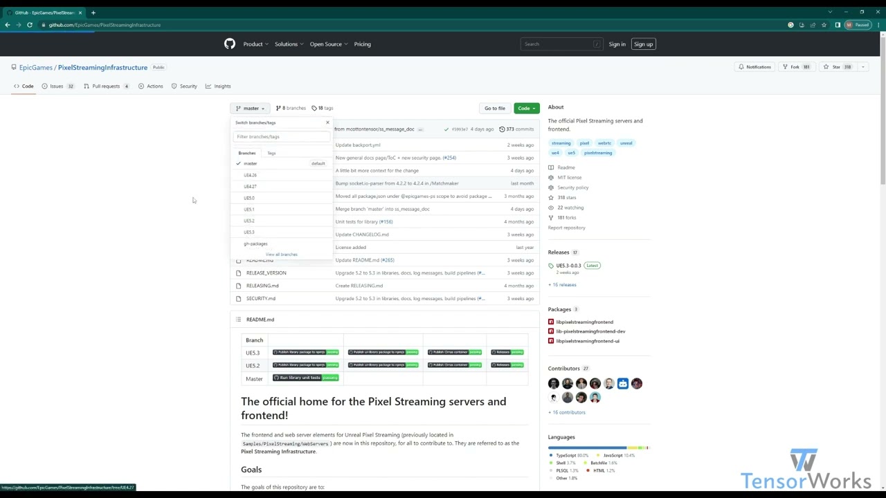 Pixel Streaming Infrastructure