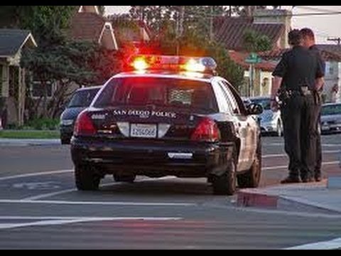 San Diego Police in Pursuit of Stolen Acura - Assisted by SD Sheriff's ASTREA Helicopter