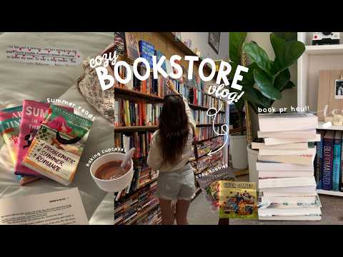 *cozy* bookstore vlog π§Έππβ¨ spend the day book shopping at barnes & noble with me + HUGE book haul!
