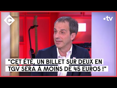 Vacances d’été : faut-il privilégier le train ? - Le 5/5 - C à Vous - 29/06/2023