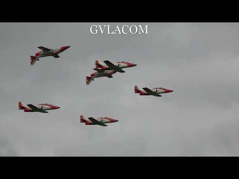 Casa 101 Aviojet from Spanish Air Force Patrulla Aquila at Airpower 2024