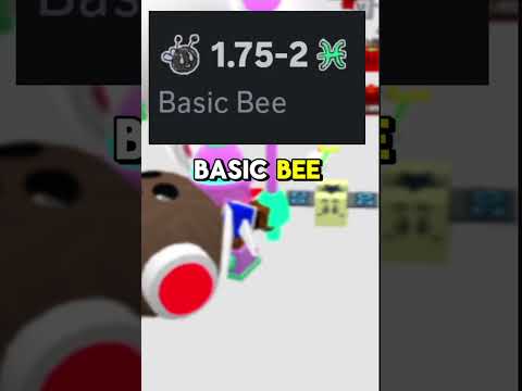 have you ever gotten basic bee sticker? #roblox #bss