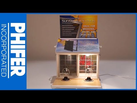 Sun Control Screening Demonstration | Phifer Inc.
