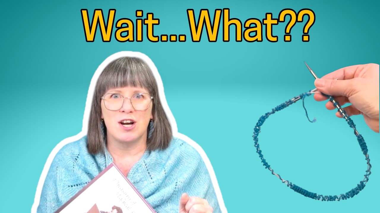 This Cast On Will BREAK Your Brain | Moebius Knitting