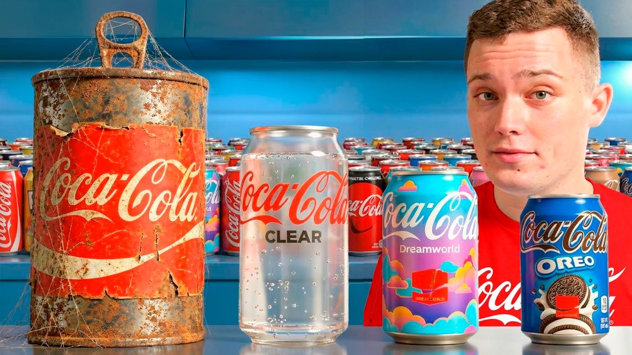 I Tried Every Coca-Cola Flavor Ever Made