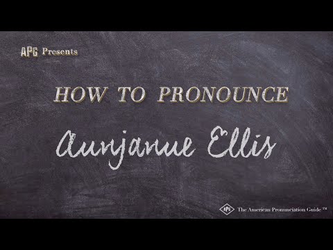 How to Pronounce Aunjanue Ellis (Real Life Examples!)