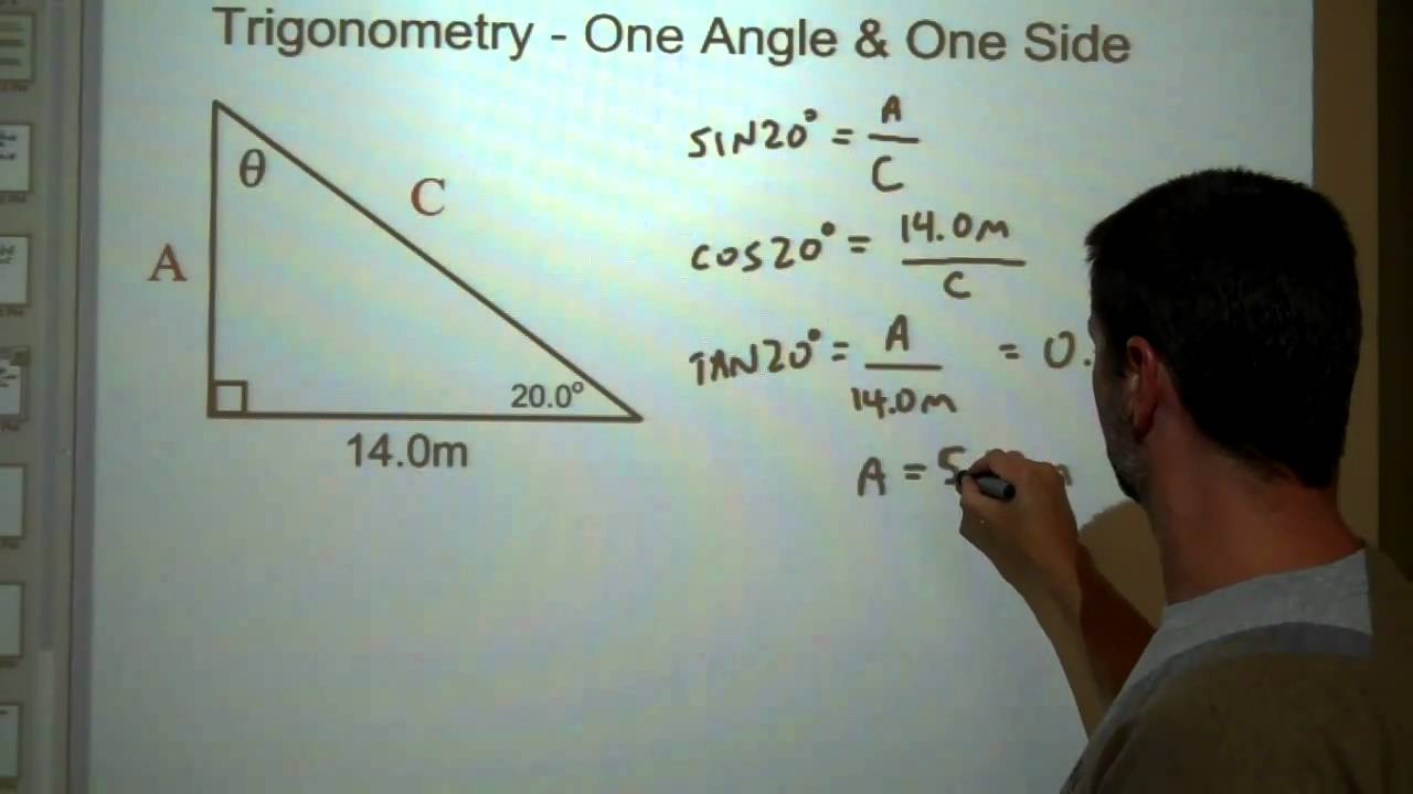 Trig one side one angle