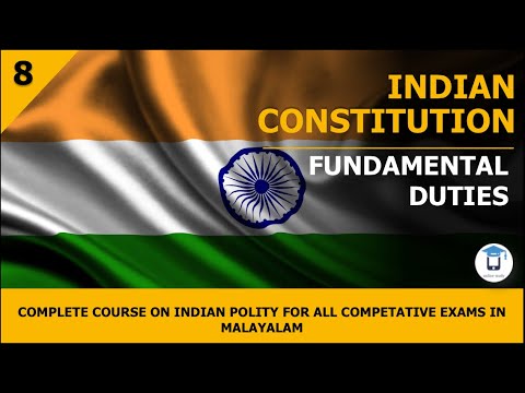 Fundamental Duties | Indian Constitution | Class-8 | Online Study | Malayalam
