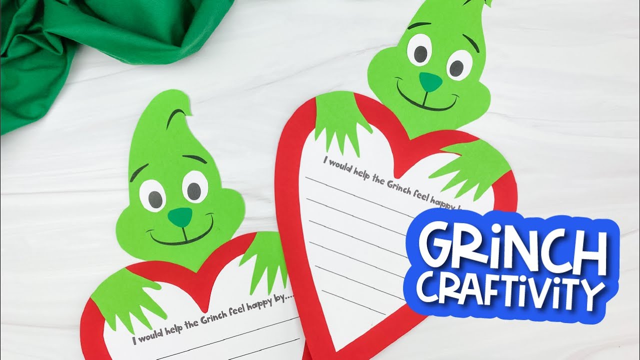 Grinch Craftivity For Kids