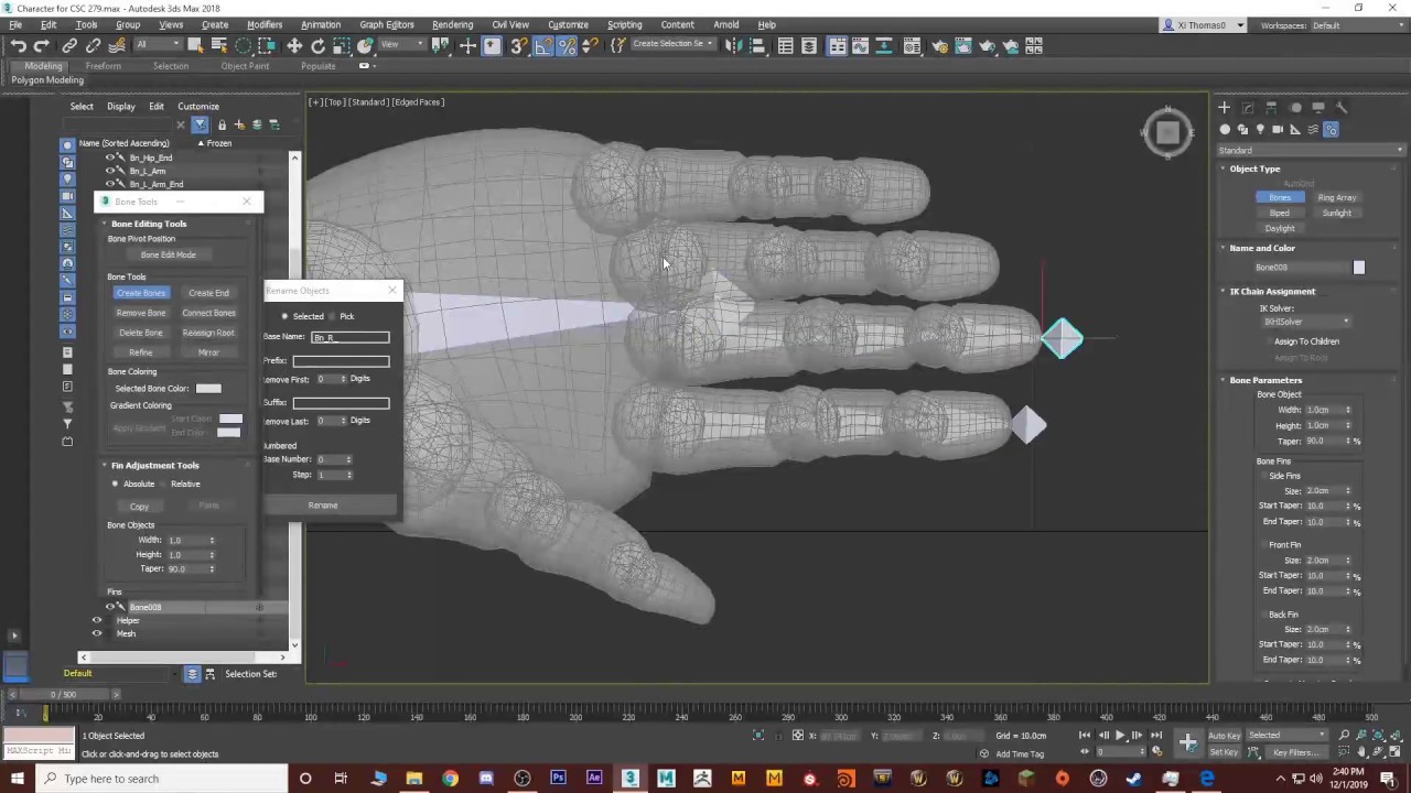 Intro to Rigging 3ds Max (part 1)