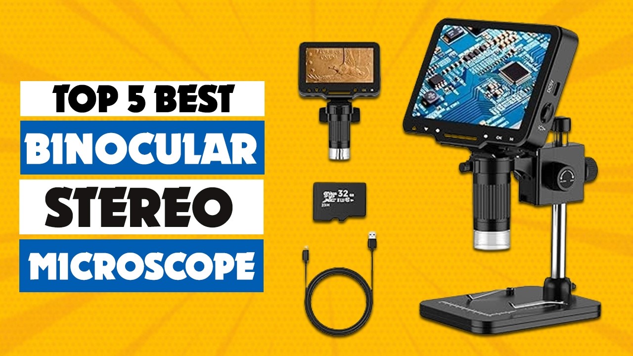 Top 5 Best Binocular Stereo Microscope 2026 | Best Microscope for Electronics Repair.