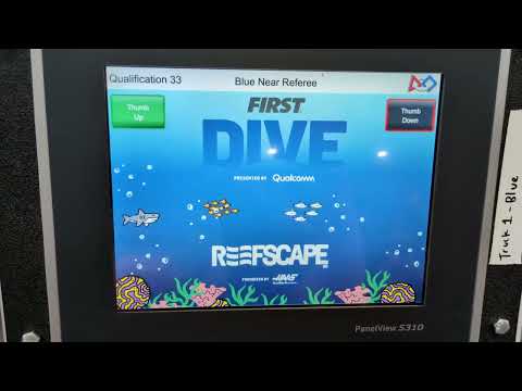 Easter Egg in FRC Ref Tablet for 2025 REEFSCAPE