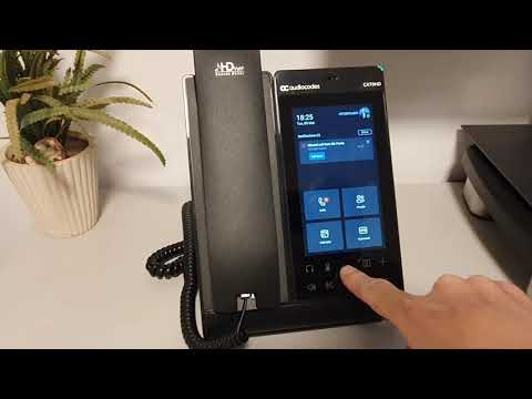 AudioCodes C470HD Microsoft Teams Dual-Band WiFi VoIP Phone, 2 x ...