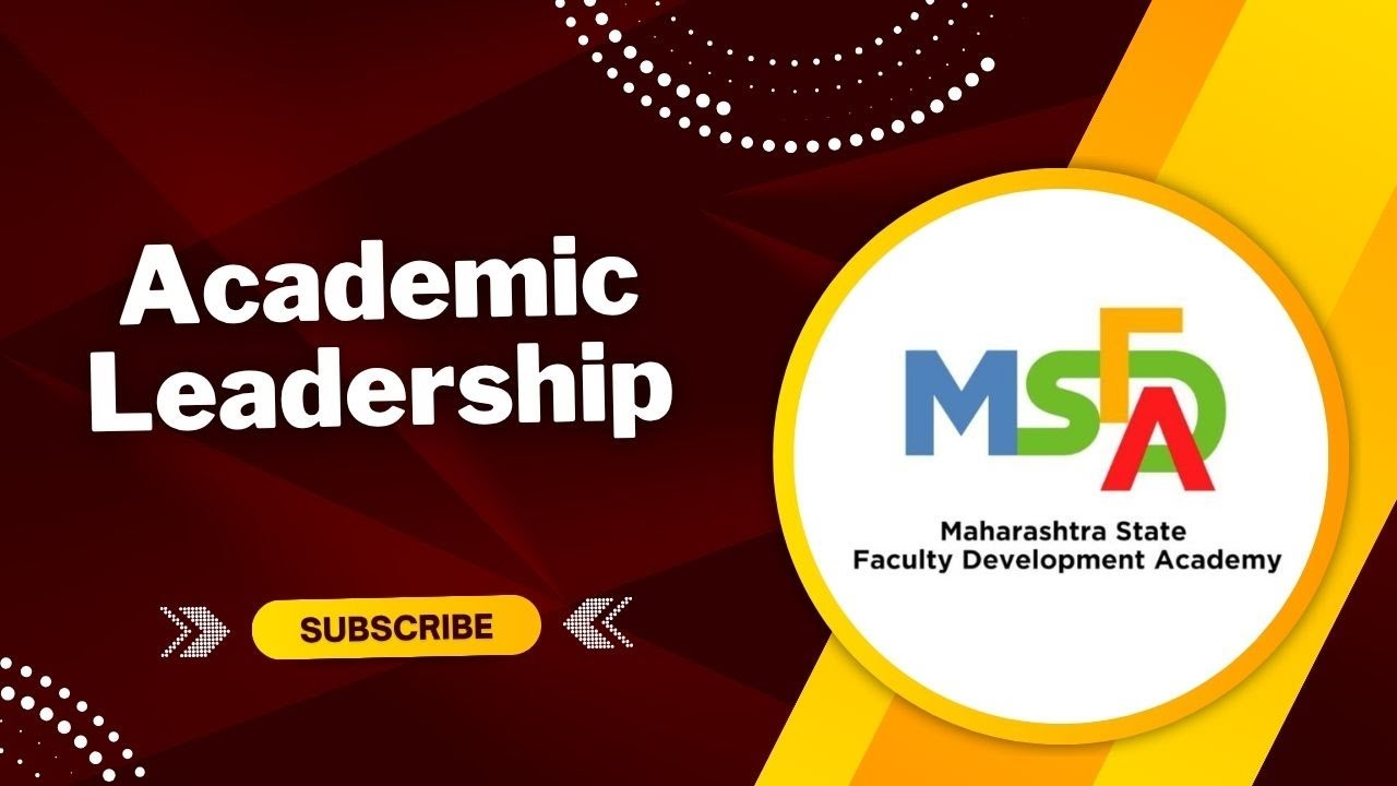 Academic Leadership Program  MSFDA