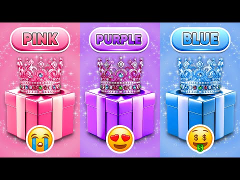 Choose Your Gift...! Pink, Purple or Blue ððð How Lucky Are You? ðą Quiz Shiba