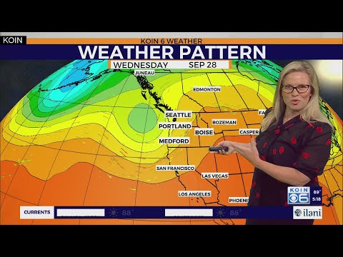 Weather forecast: Turning cooler midweek as rain arrives in Portland