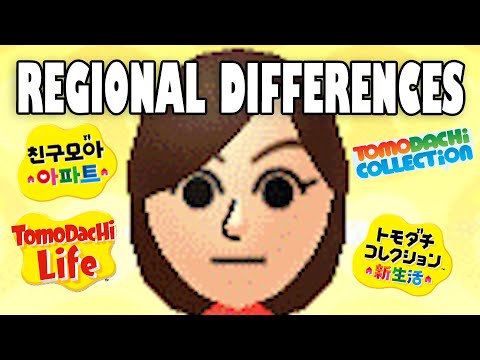 Regional Differences in Tomodachi Life