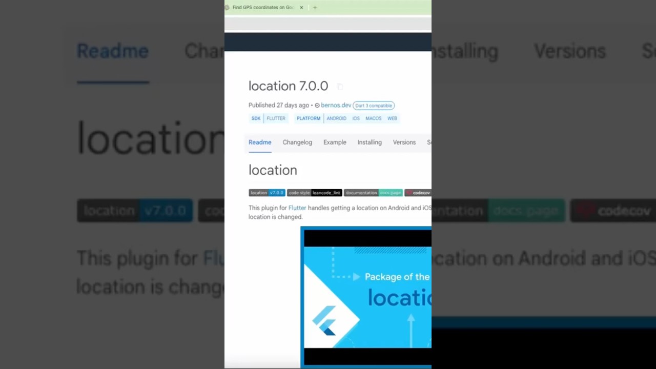 Flutter Location