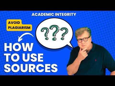 How to Use Sources in a Research Paper and Avoid Plagiarism - 3 Easy Steps