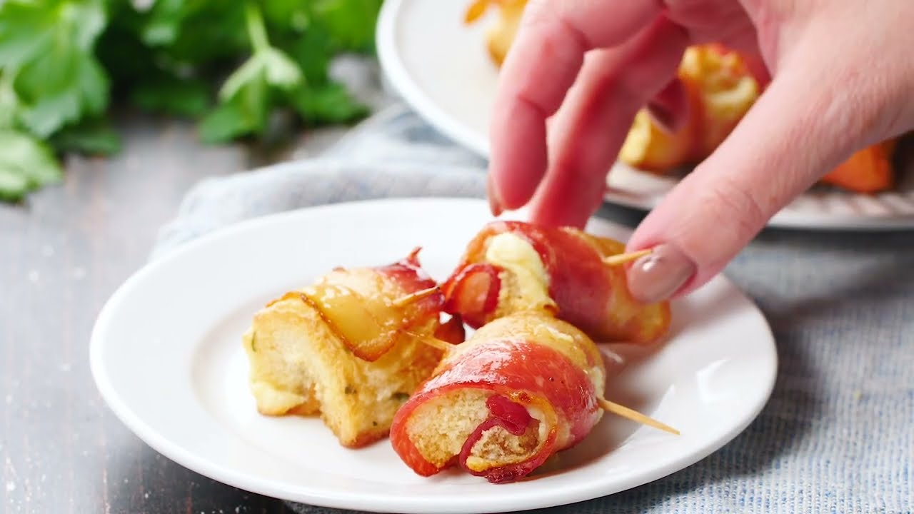 BACON CREAM CHEESE ROLL UPS