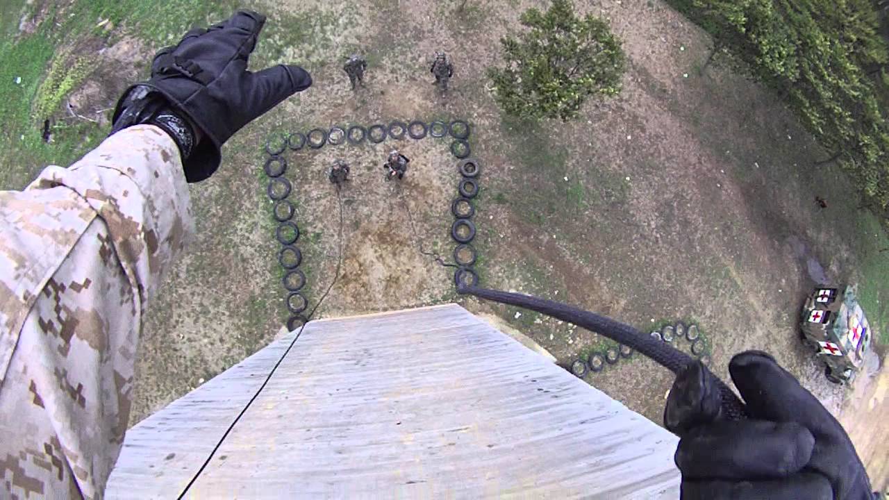 Repelling Aussie style
