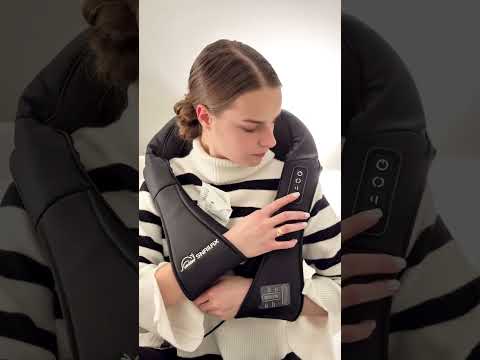 SNAILAX-SL-632NC Snailax Shiatsu Neck and Shoulder Massager - Back Massager with Heat #snailax