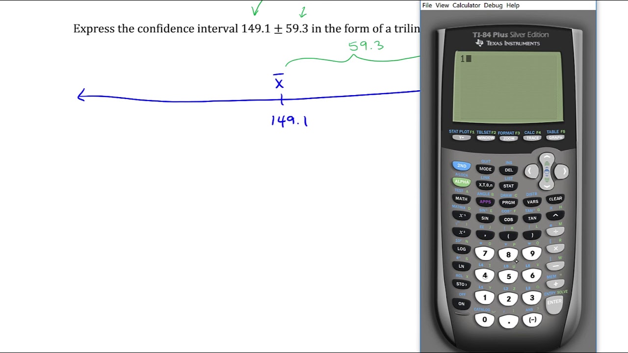 Confidence Intervals: Mean: Notation 2