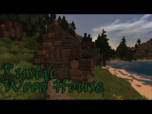 Rustic Wood House Minecraft Map