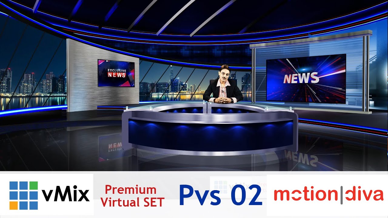 Vmix Premium Virtual Studio PVS02