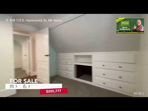 508 1/2 E. Hamtramck St, Mt. Vernon, Part 2 of 2 Walk-Thru Shorts. Main Level