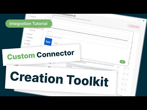 Create a CUSTOM Connector with Cyclr's Connector Toolkit! #apimanagement #apiintegration #ipaas #api