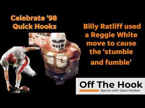 Tennessee Football DL Billy Ratliff explains the 'stumble and fumble' in Vols' 1998 win vs. Arkansas